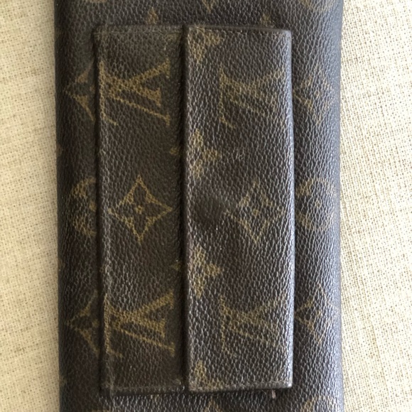 Louis Vuitton | Bags | Louis Vuitton Long Wallet Check Book Vintage ...